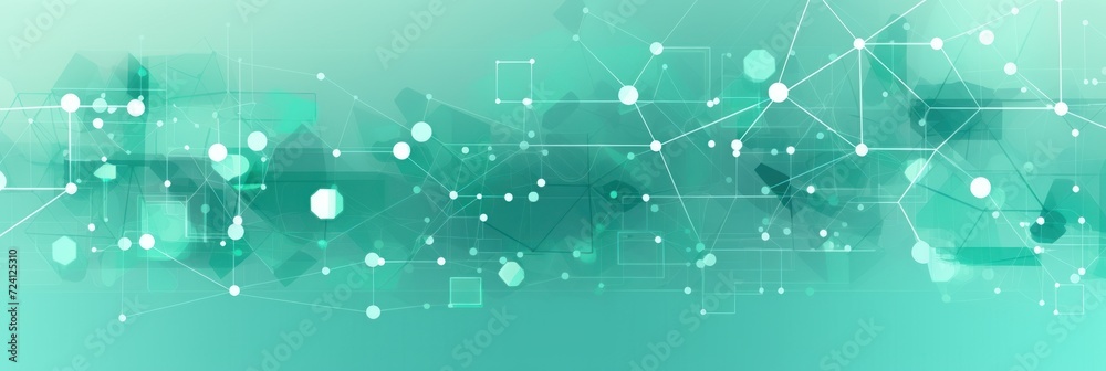 mint smooth background with some light grey infrastructure symbols and ...