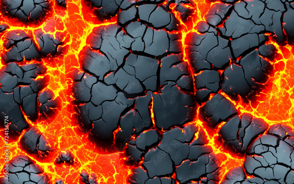 Lava texture fire background rock volcano magma molten hell hot flow ...