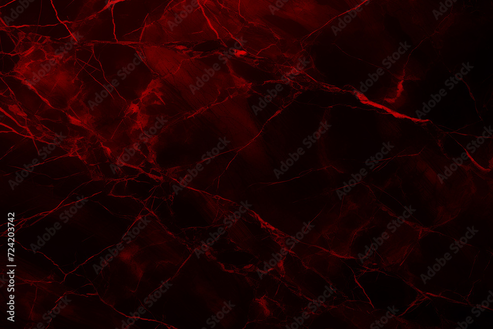 Surface of burgundy marble abstract stone texture with red veins dark ...