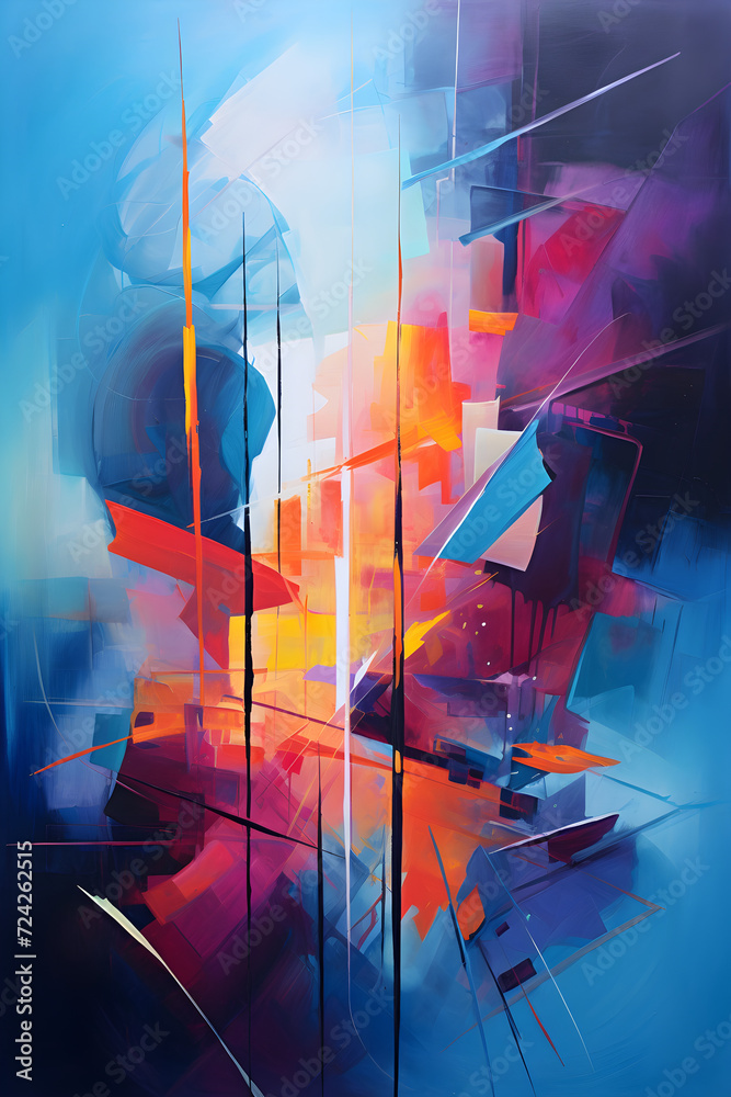 Abstract art. Colors, shapes, backgrounds, watercolors, and abstract ...