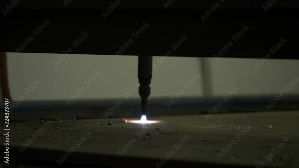 Laser precision in action: Watch a blaster machine effortlessly cut ...