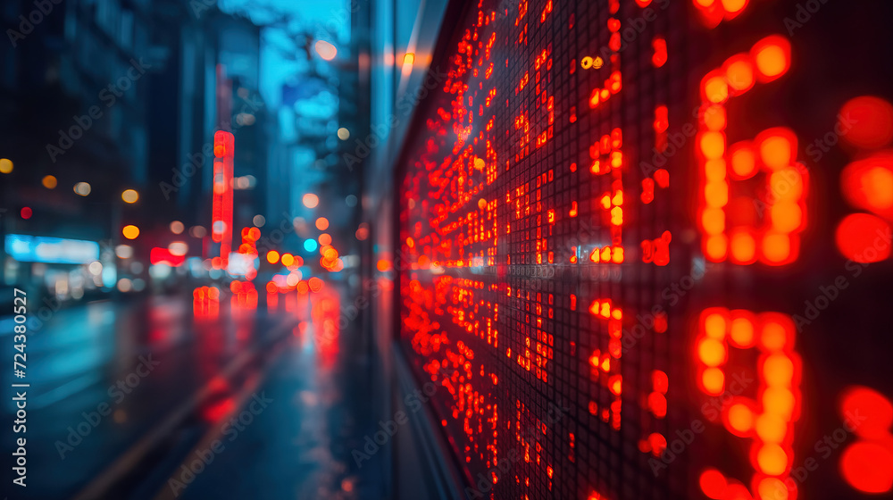 Stock market growth charts graphs 3d futuristic finance economy ...