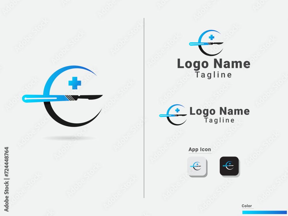 General surgeon logo. doctor. professional. surgical logo png. medicine ...