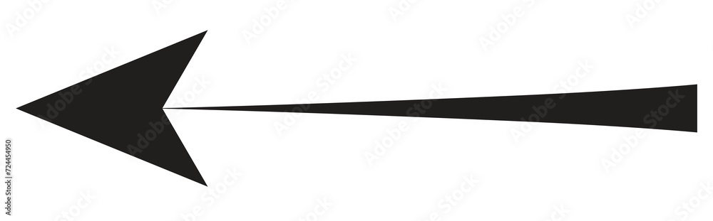 long Arrows vector set. Arrow icon collection. Set different arrows or ...