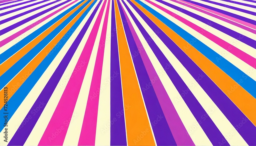 vintage striped backgrounds posters banner samples retro colors from ...