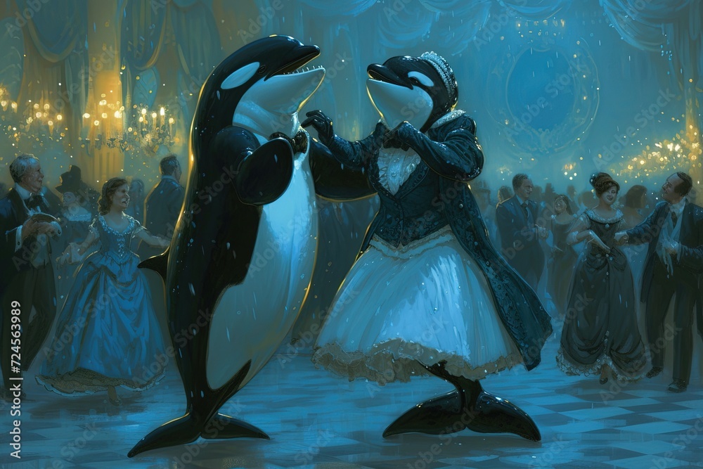 orca killer whale Animals Presidential Ballroom Dance Extravaganza ...