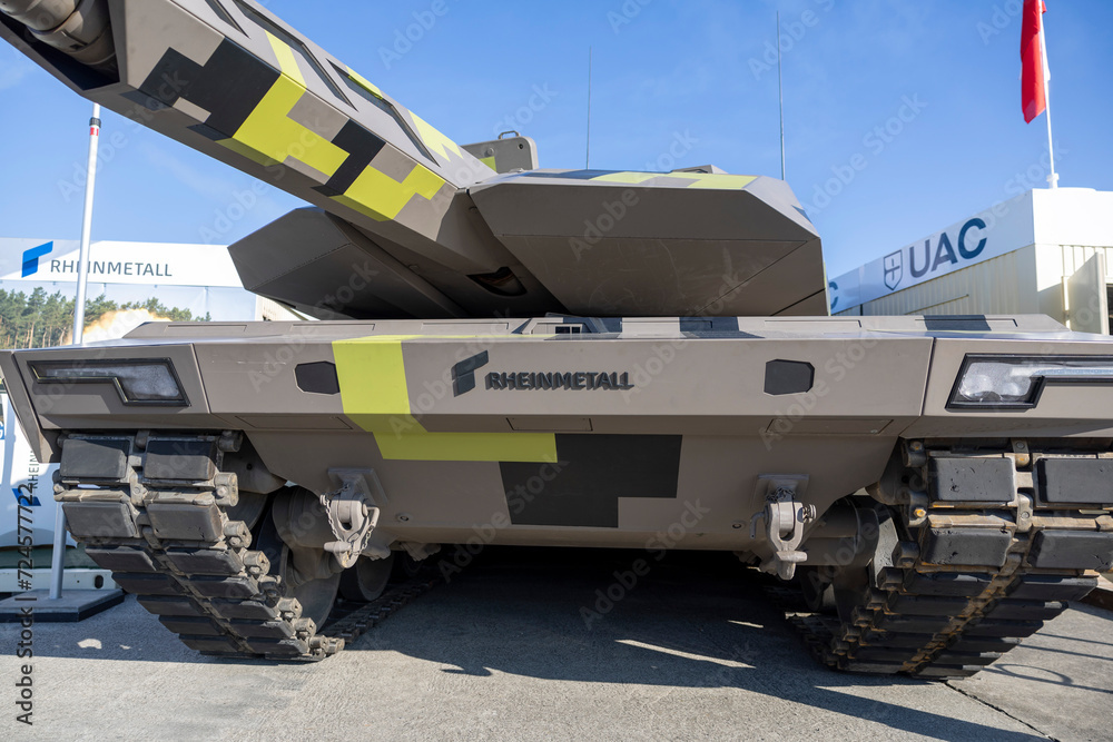 2023-08-26 Radom Poland The Panther KF51 is a German main battle tank ...