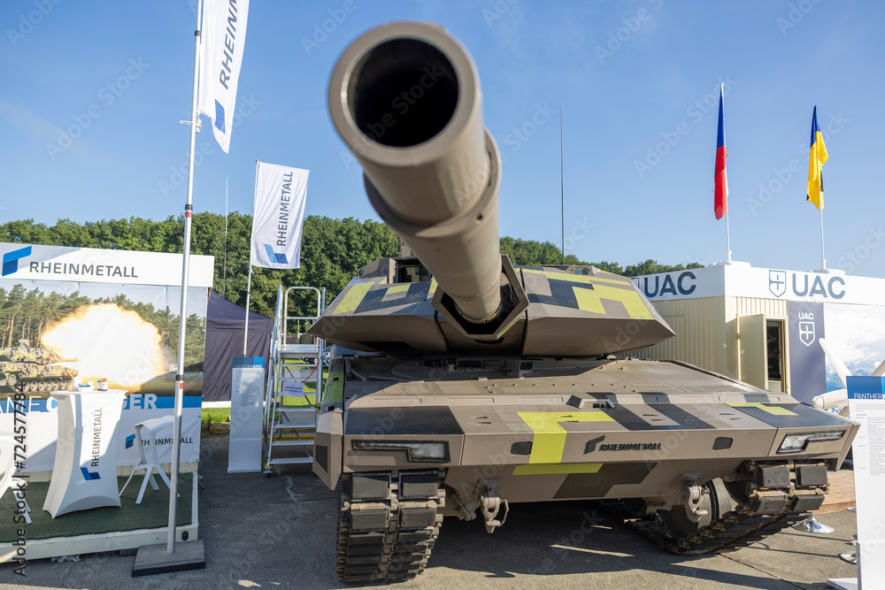 2023-08-26 Radom Poland The Panther KF51 is a German main battle tank ...