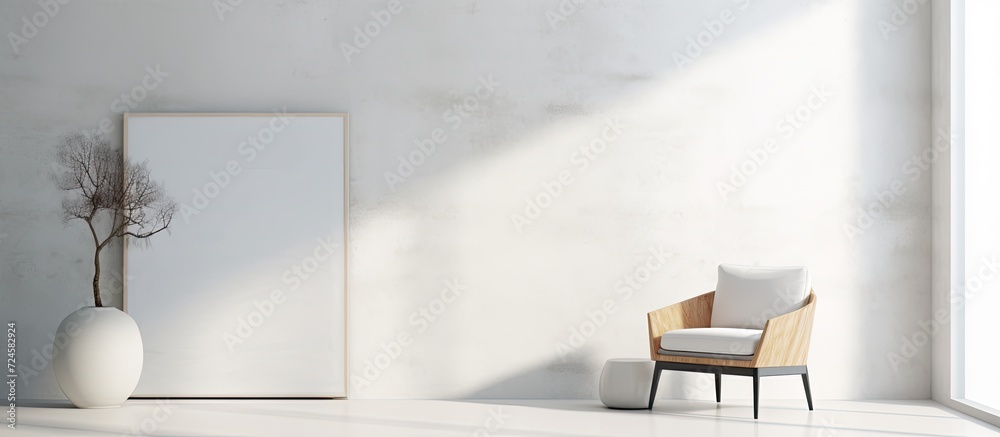 A minimalist approach to the white wall, with subtle hints of texture ...