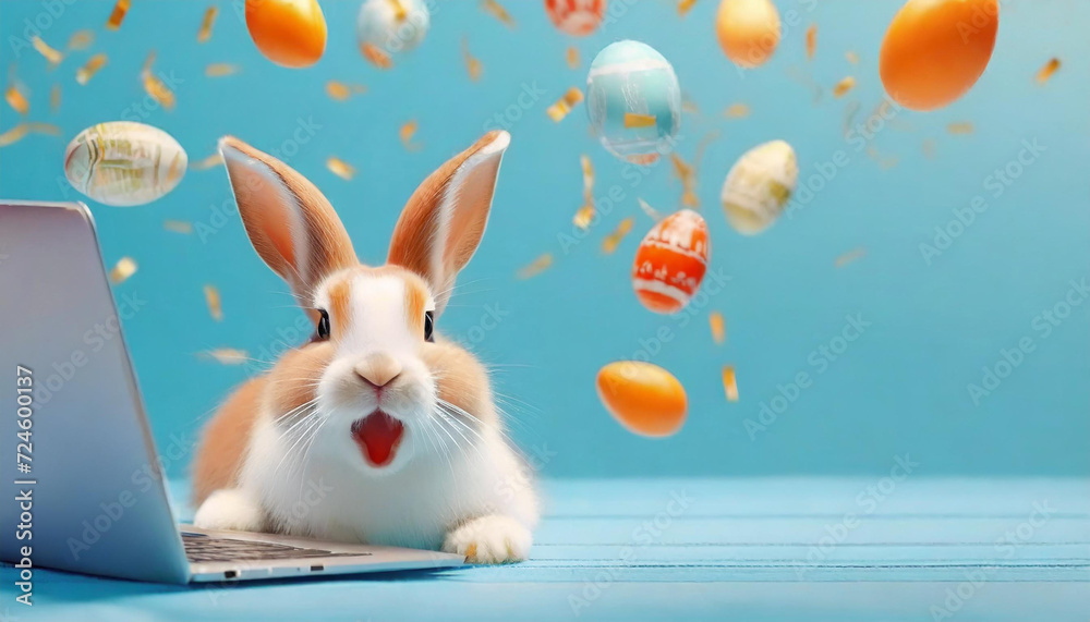 Affiches De Lapins Heureux Images De Affiche Vente Lapin