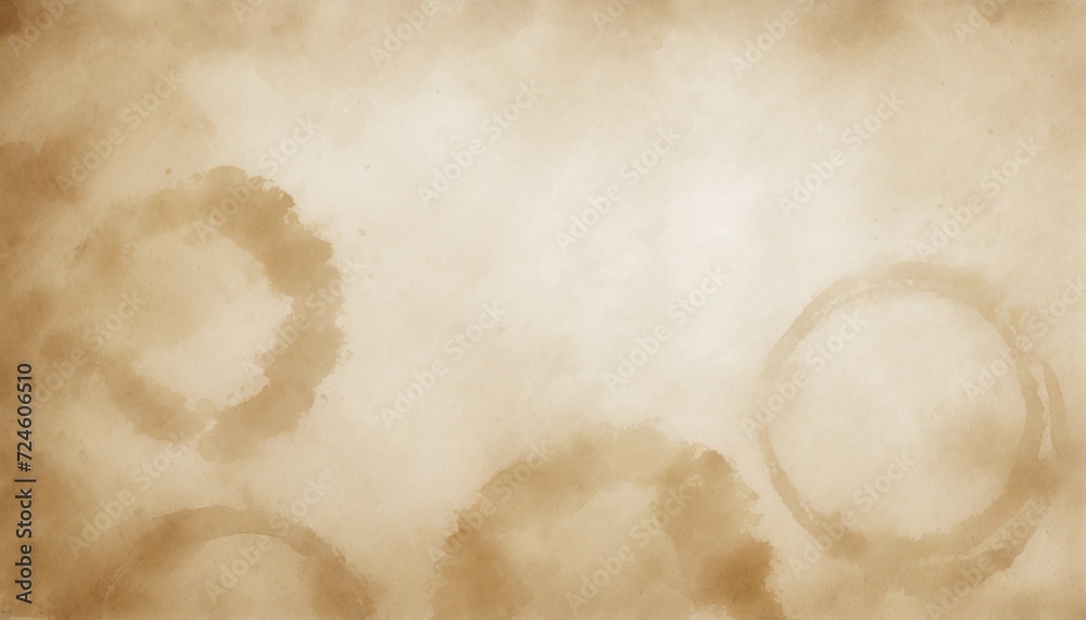 vintage squared paper sheet background coffee stain rings dirty paper ...