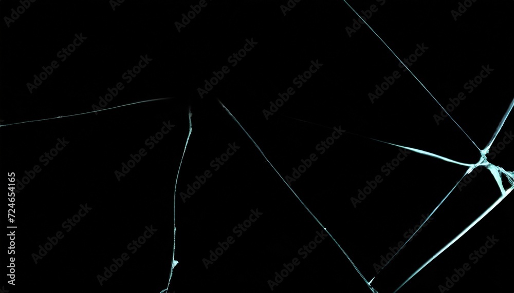 Ilustracja Stock: broken glass texture isolated cracks on a white ...