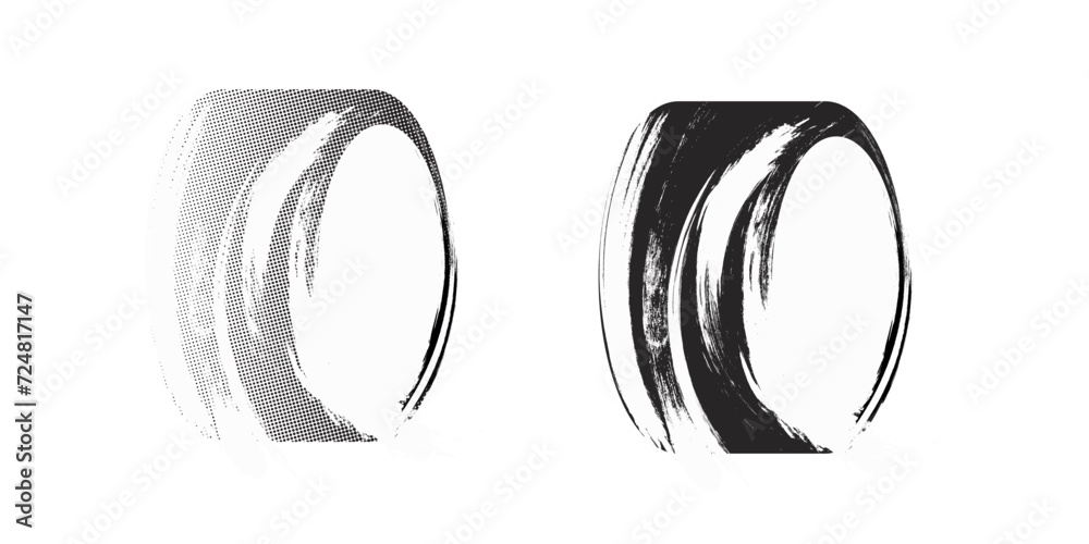 Tire tread marks, wheel textures, tire marks - car racing, motocross ...