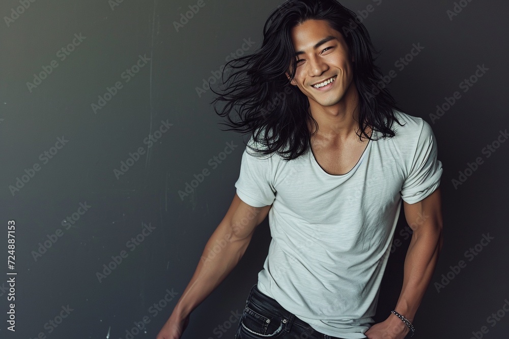 Japanese Male Actor Artist Singer: Long Black Hair - Dynamic Jpop Icon ...