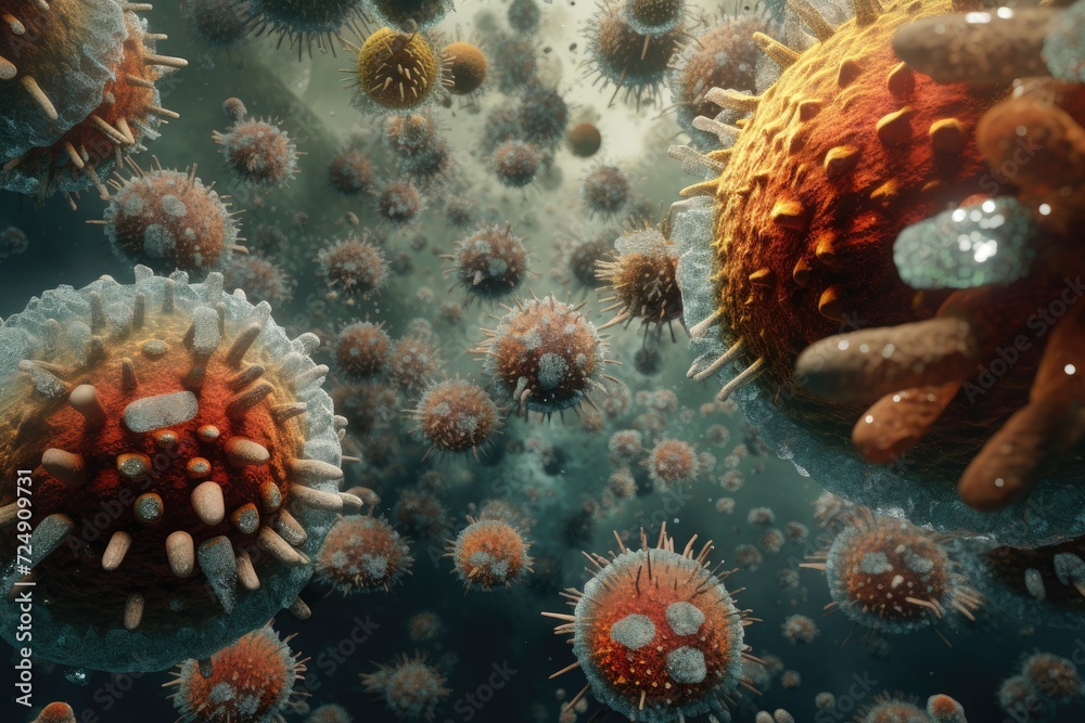 A fascinating photo capturing a group of sea urchins gracefully ...