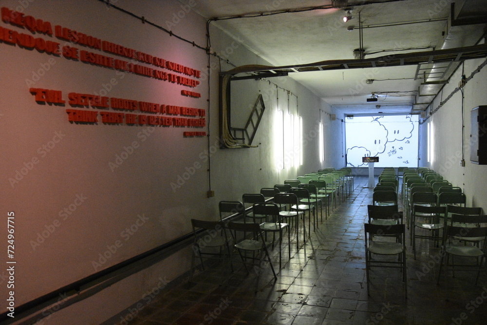 Bunk'Art 2, A former Cold War nuclear bunker. Underground museum of ...