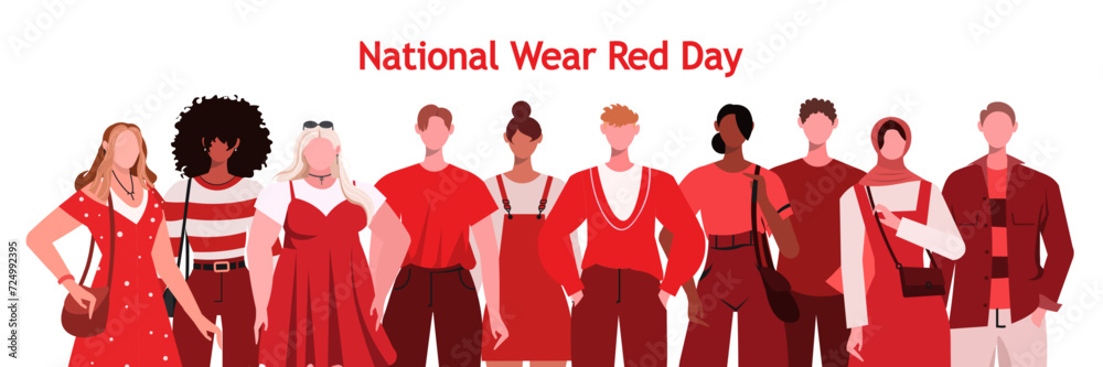National Wear Red Day is an event aimed at raising awareness about ...