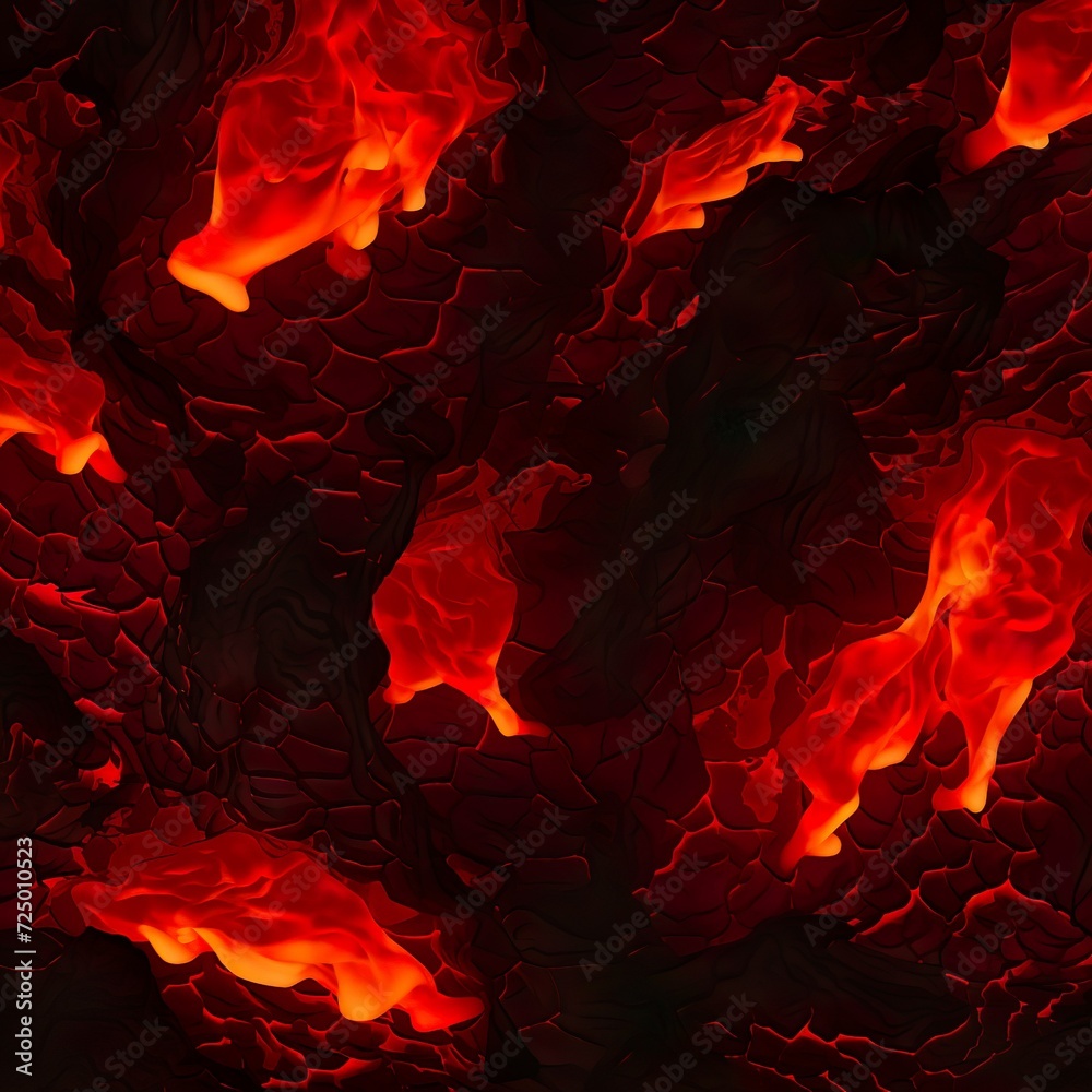 Lava texture fire background rock volcano magma molten hell hot flow ...