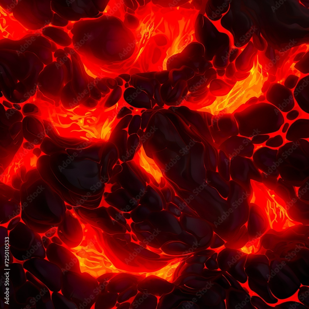Lava texture fire background rock volcano magma molten hell hot flow ...