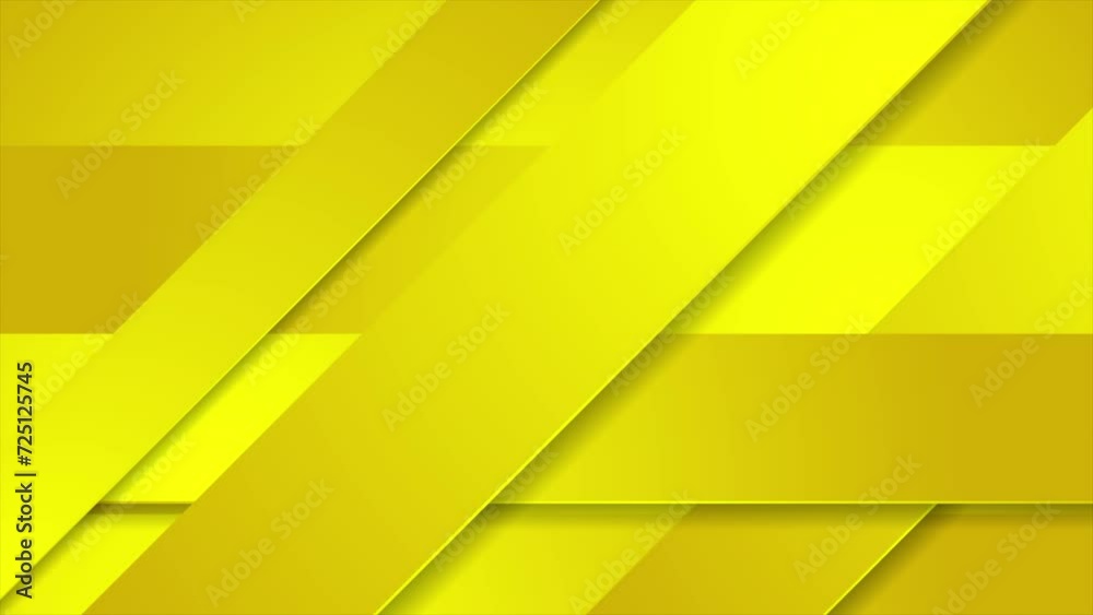Bright yellow stripes geometric minimal abstract background. Seamless ...