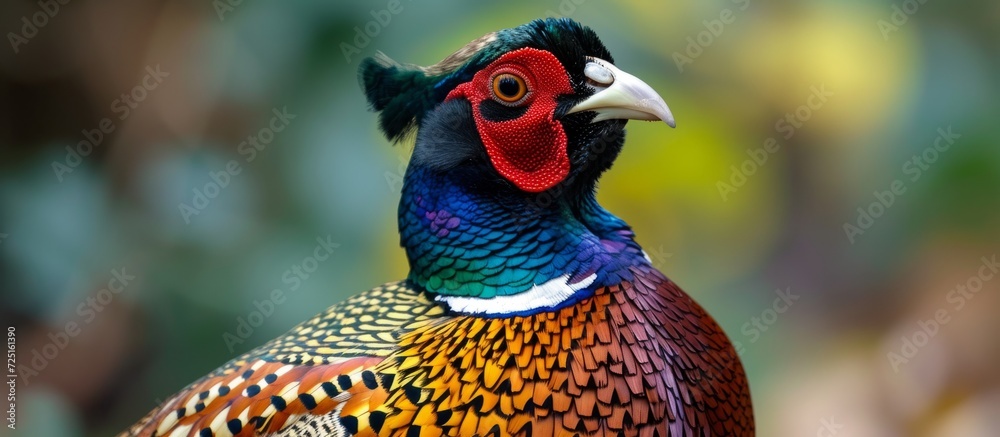 The ringneck pheasant displays striking feather patterns and is part of ...