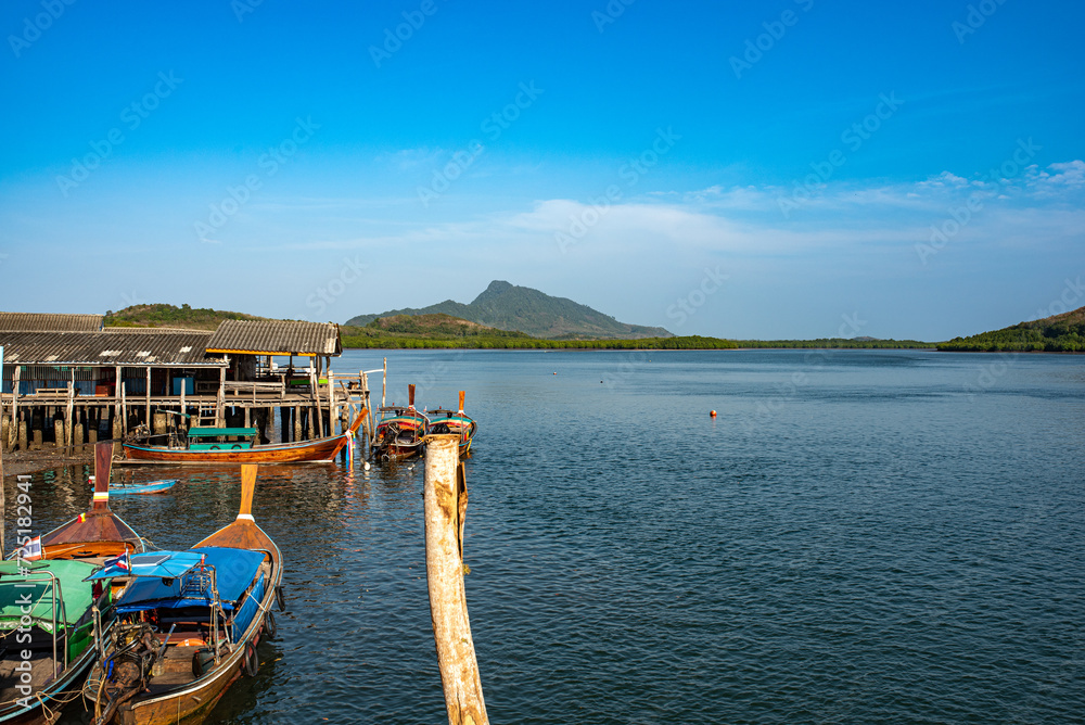 Ban Ko Jum Pier is the arrival and departure point for the islands of ...