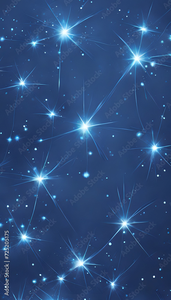 Blue spark background. AI Generated Stock Illustration | Adobe Stock
