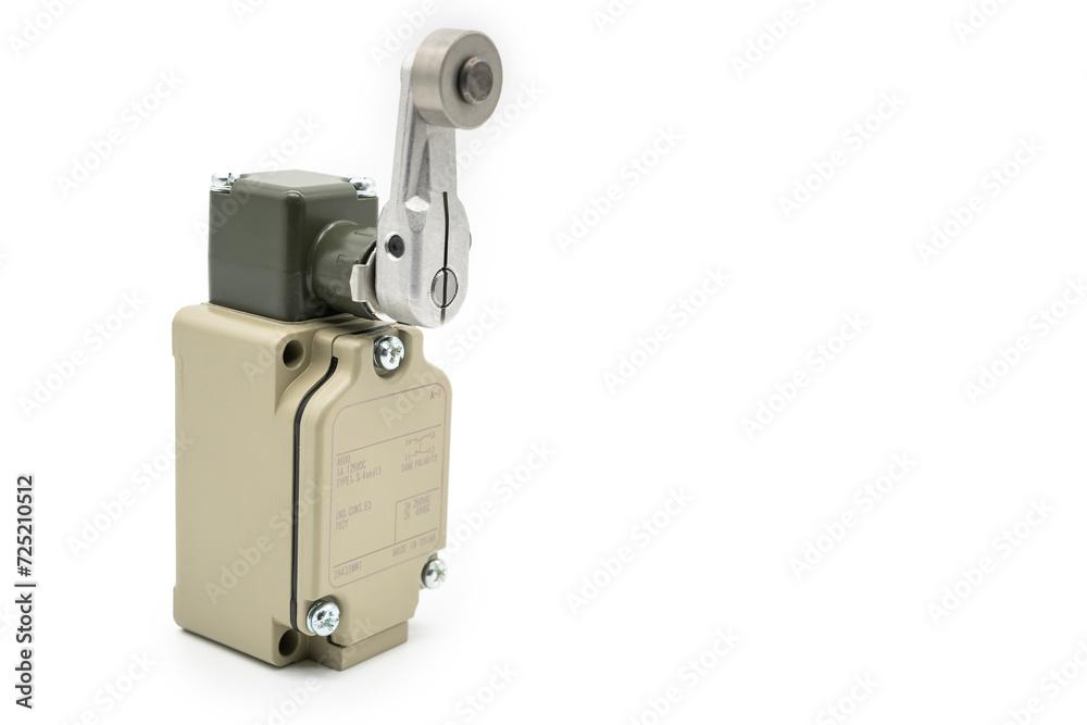 Limit switch sensor of the machine. limit switch for mechanical ...