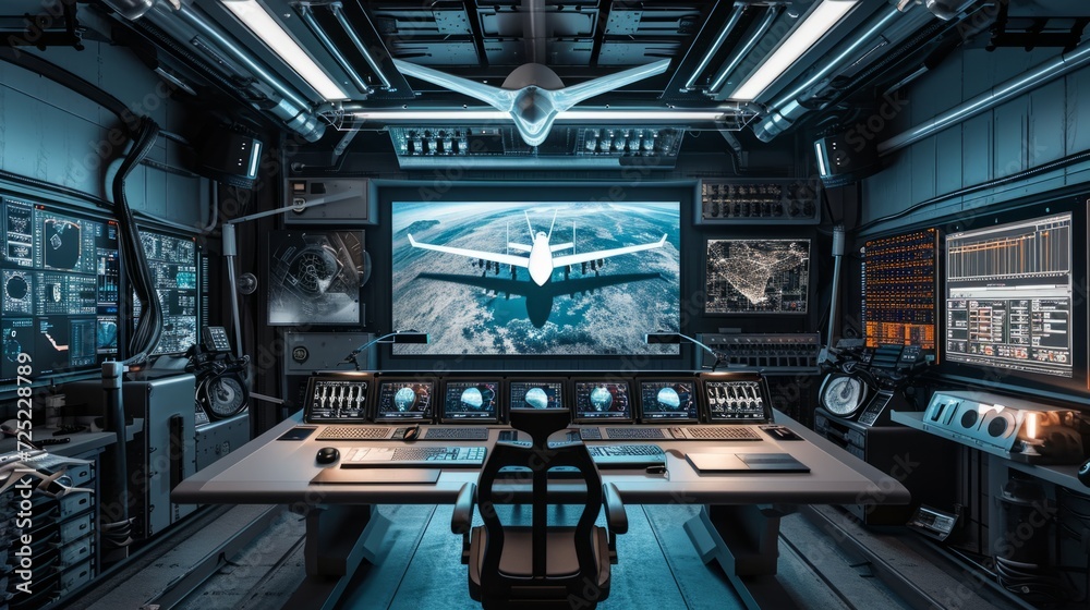 Government Surveillance Agency and Military Joint Operation. Male Agent ...