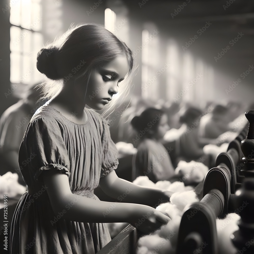 In the 1900s, factory workers during the Industrial Revolution, people ...