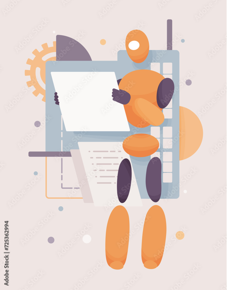 Embodied AI planning, fixing hardware and software service computer ...