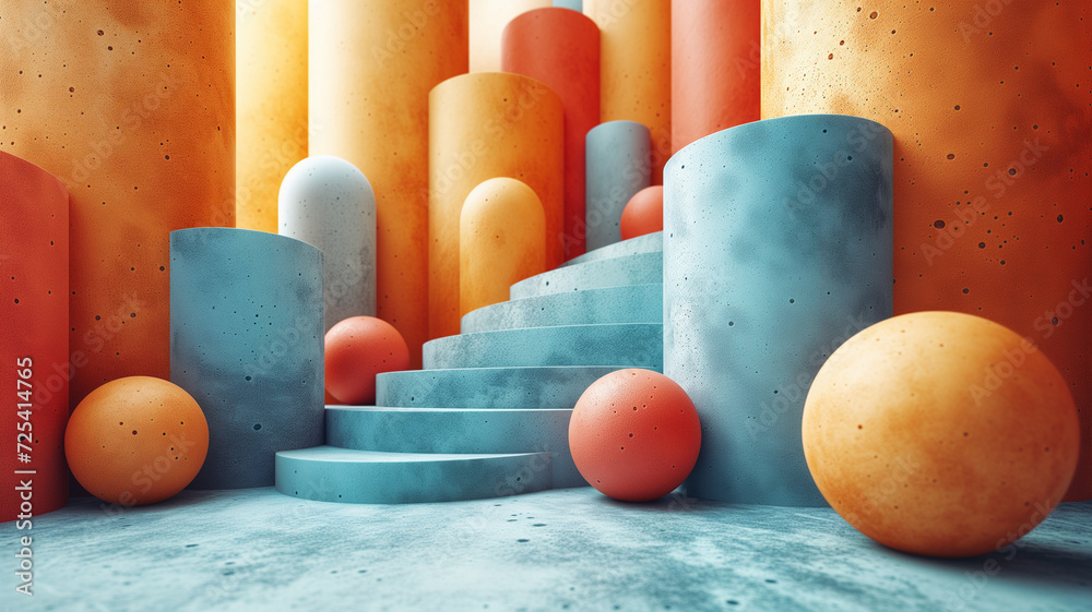 Colorful Abstract Geometric Shapes: Explore a World of Vibrant ...