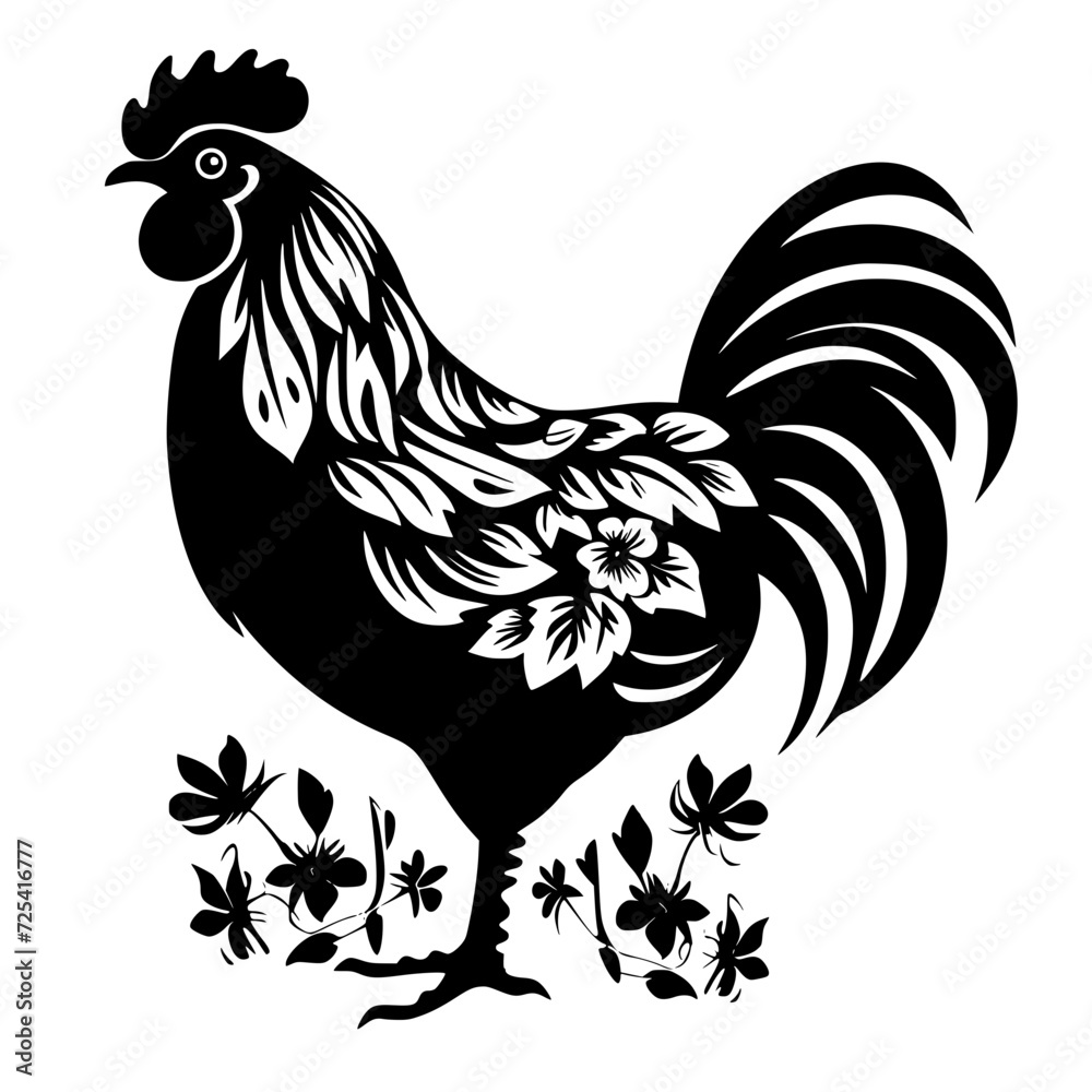 Vetor do Stock: rooster png, rooster svg, rooster vector, rooster ...