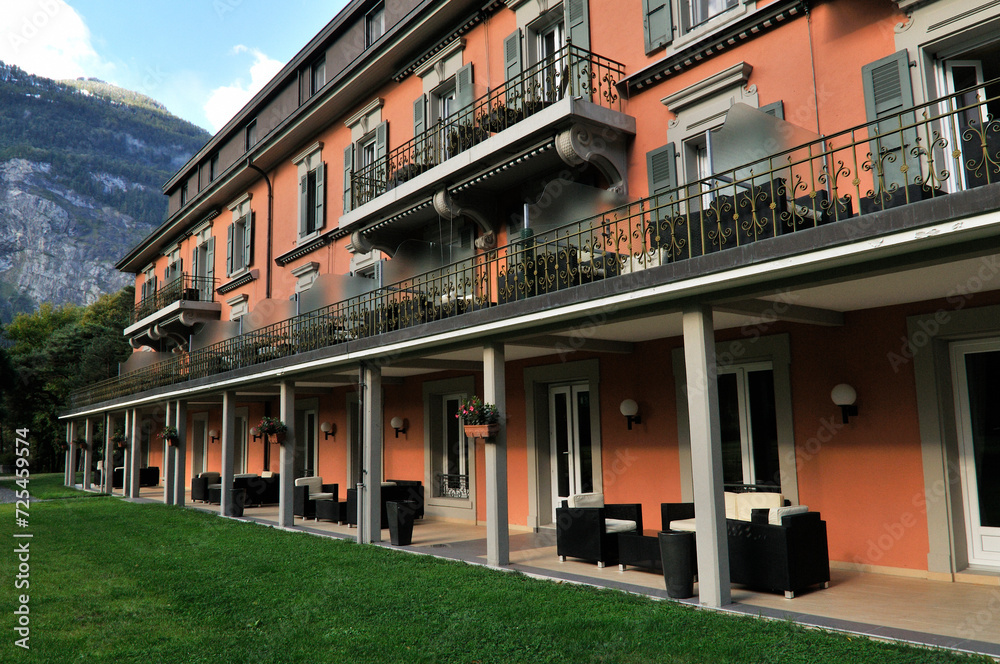 Lavey-les-Bains, district Aigle, canton Vaud, Switzerland, Europe - 4 ...