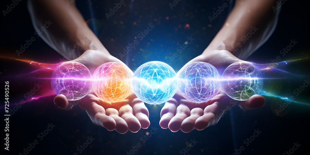 Sending Chakras Spiral energy healing - beautiful ethereal energy field ...