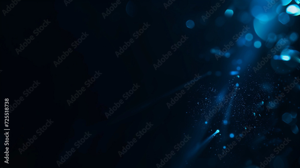 Abstract Dark Blue Light Leaks, Animated Dark Background For ...