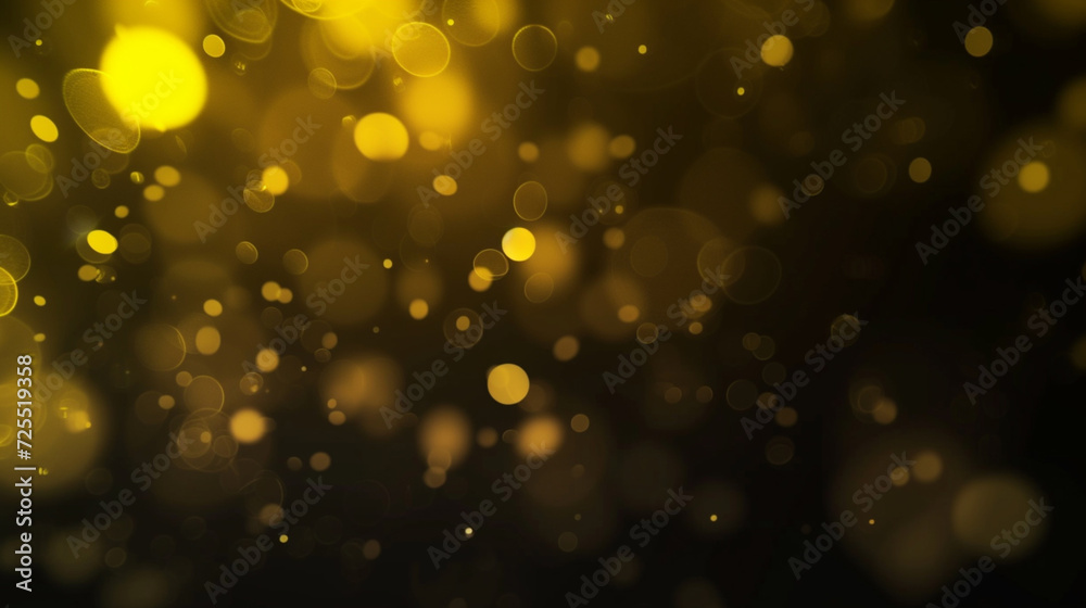 Abstract Yellow Light Leaks, Animated Dark Background For Transitions ...
