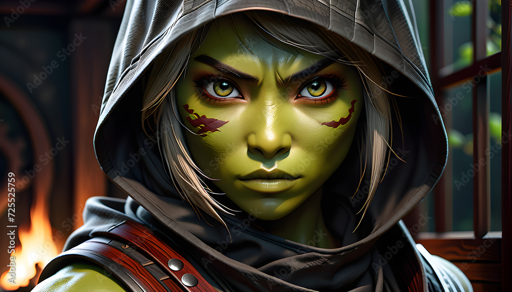 Dancing in the Shadows of War: The Brave Orc Female Ninja's ...