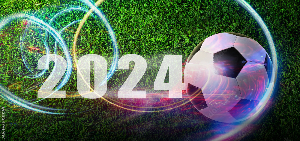 EM 2024 soccer Football will be played with dynamic light waves across ...