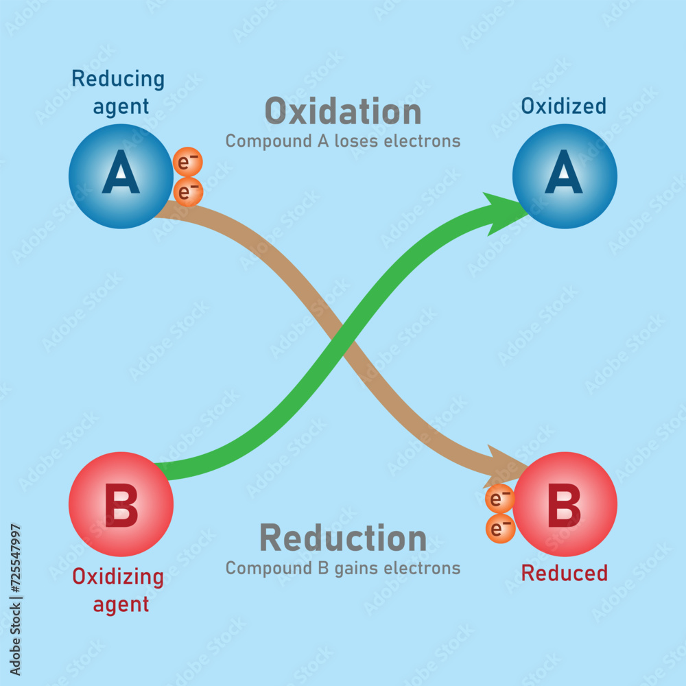 Poster Oxidation and reduction reaction – Wall Art | UkPosters