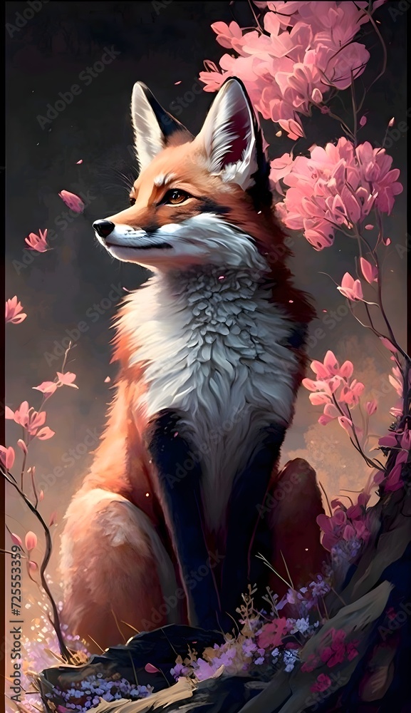 kitsune, vector kitsune, kitsune animal, wild animal, rare animal, fox ...