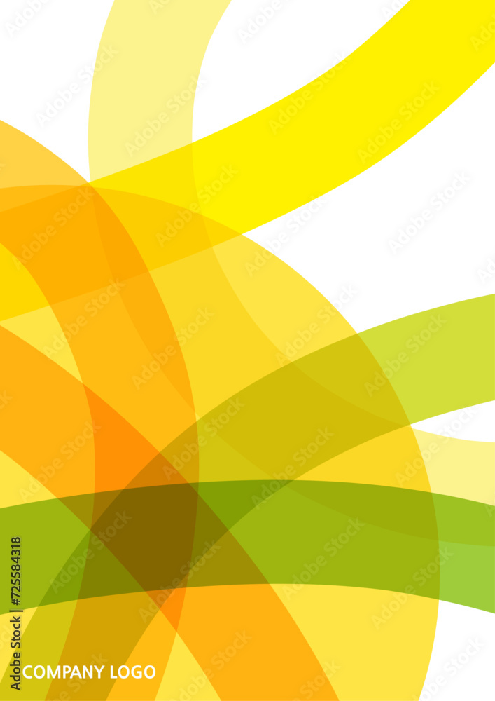 Artistic background in spring color yellow colors Stock Vector | Adobe ...
