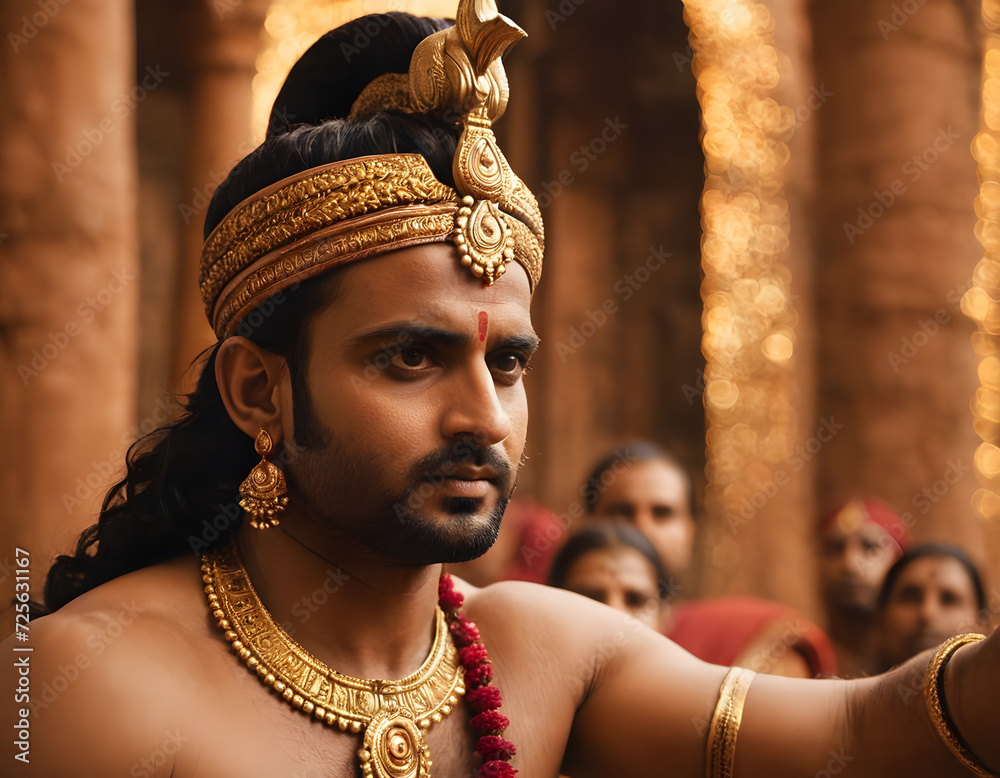 "Ayodhya's Grace: The Divine Presence of Lord Rama". generative ai ...