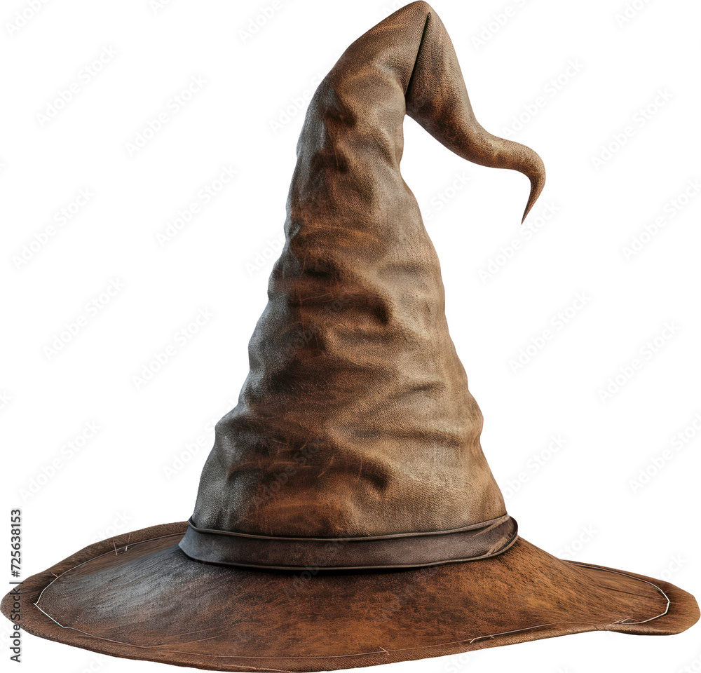 Wizard hat transparent background PNG clipart Stock Photo | Adobe Stock