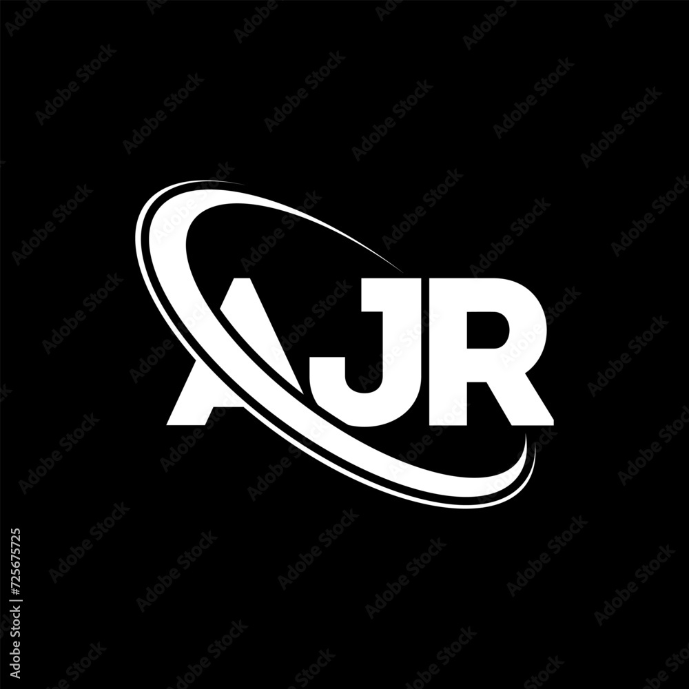 AJR logo. AJR letter. AJR letter logo design. Initials AJR logo linked ...