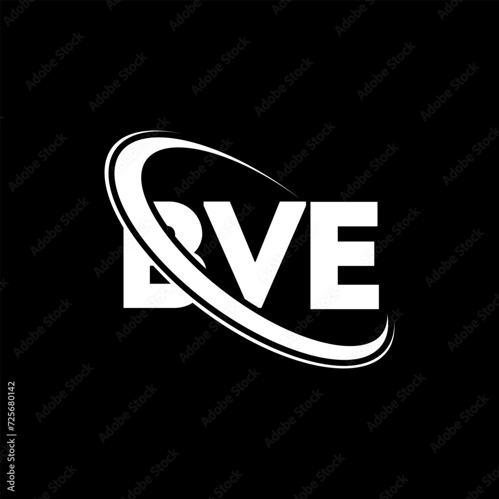 BVE logo. BVE letter. BVE letter logo design. Initials BVE logo linked ...