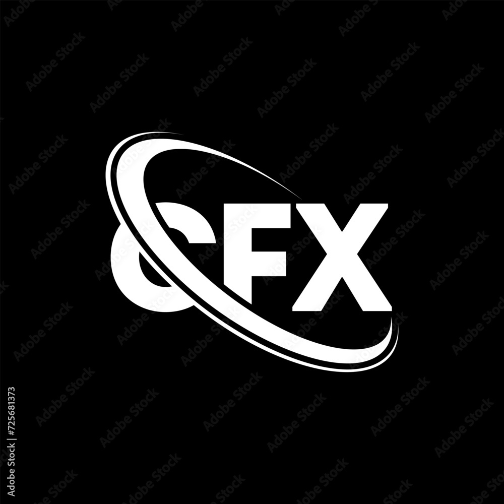 CFX logo. CFX letter. CFX letter logo design. Initials CFX logo linked ...