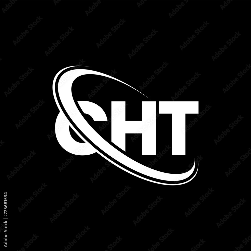 CHT logo. CHT letter. CHT letter logo design. Initials CHT logo linked ...