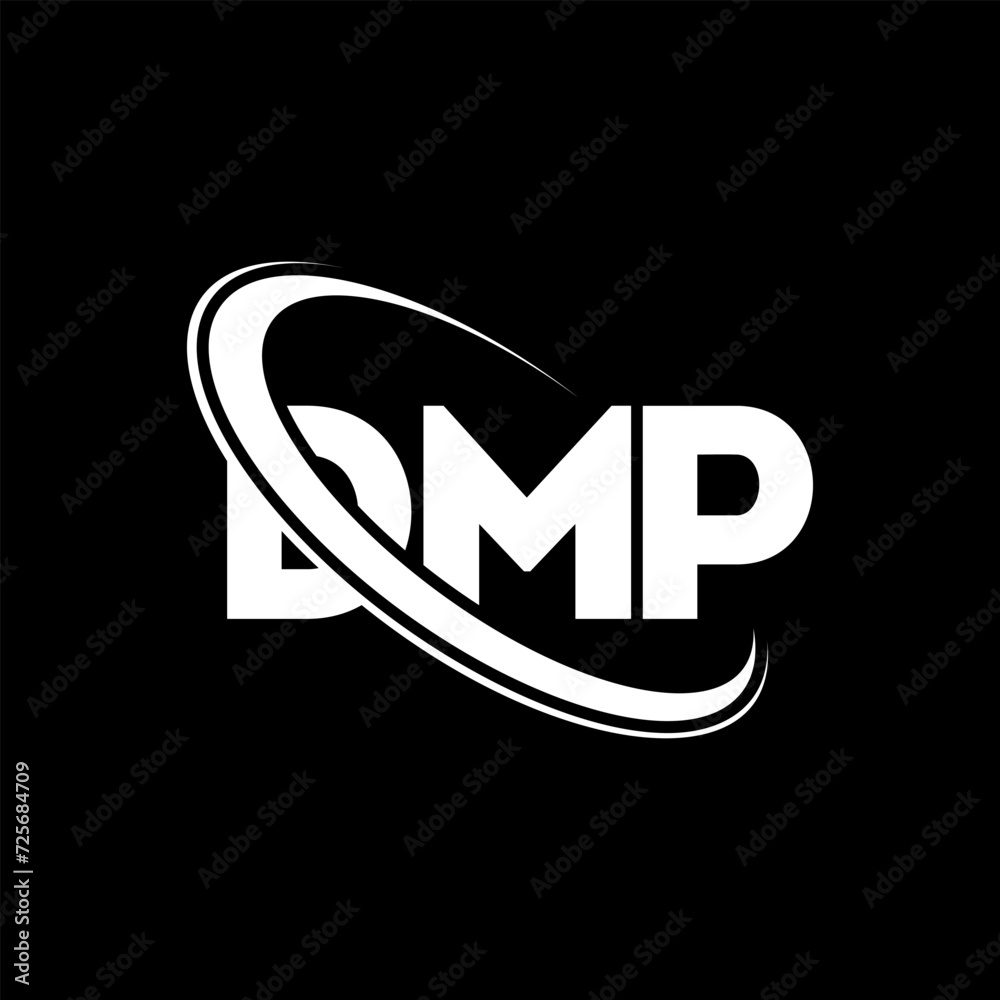 DMP logo. DMP letter. DMP letter logo design. Initials DMP logo linked ...