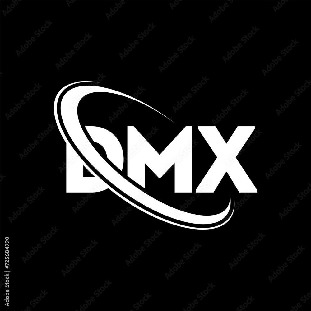 DMX logo. DMX letter. DMX letter logo design. Initials DMX logo linked ...